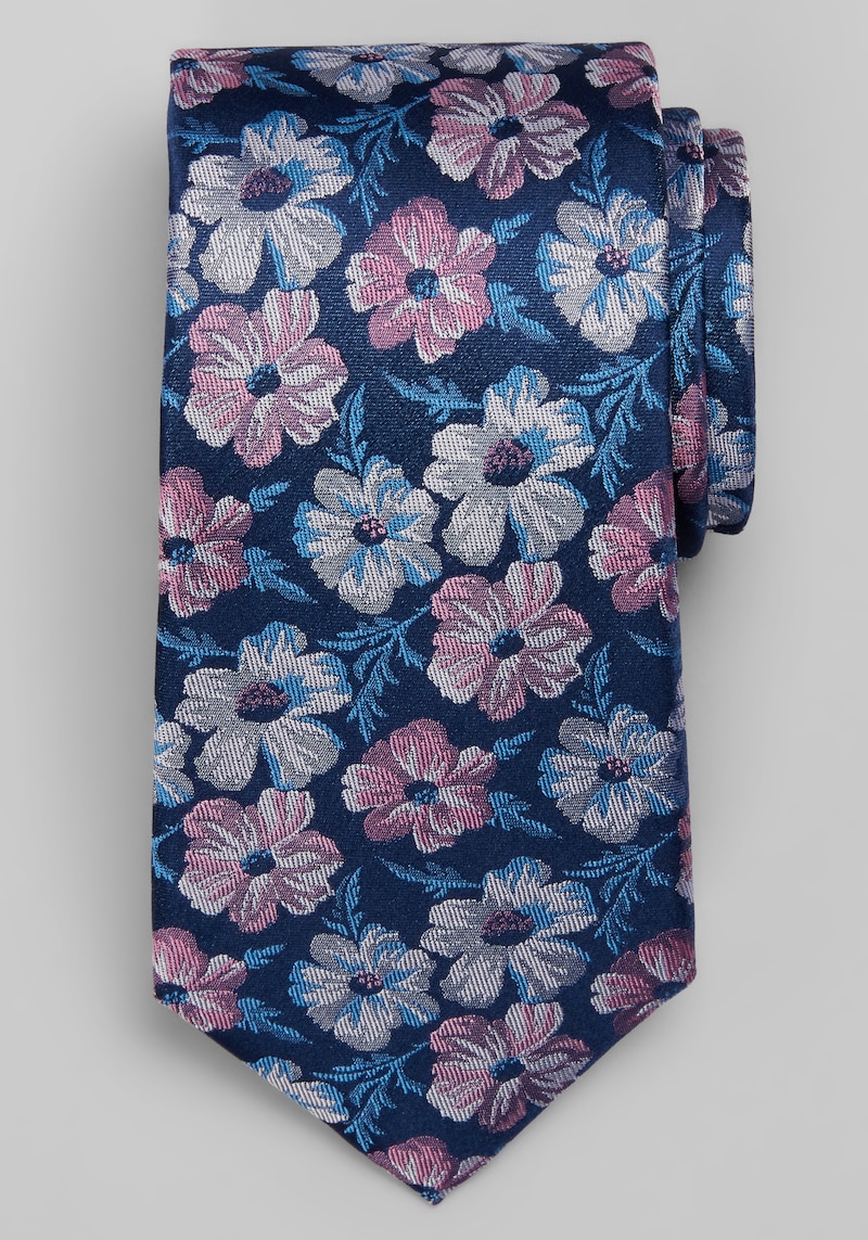 Click here for Mens Reserve Collection Poppies Silk Tie at Jos. A... prices