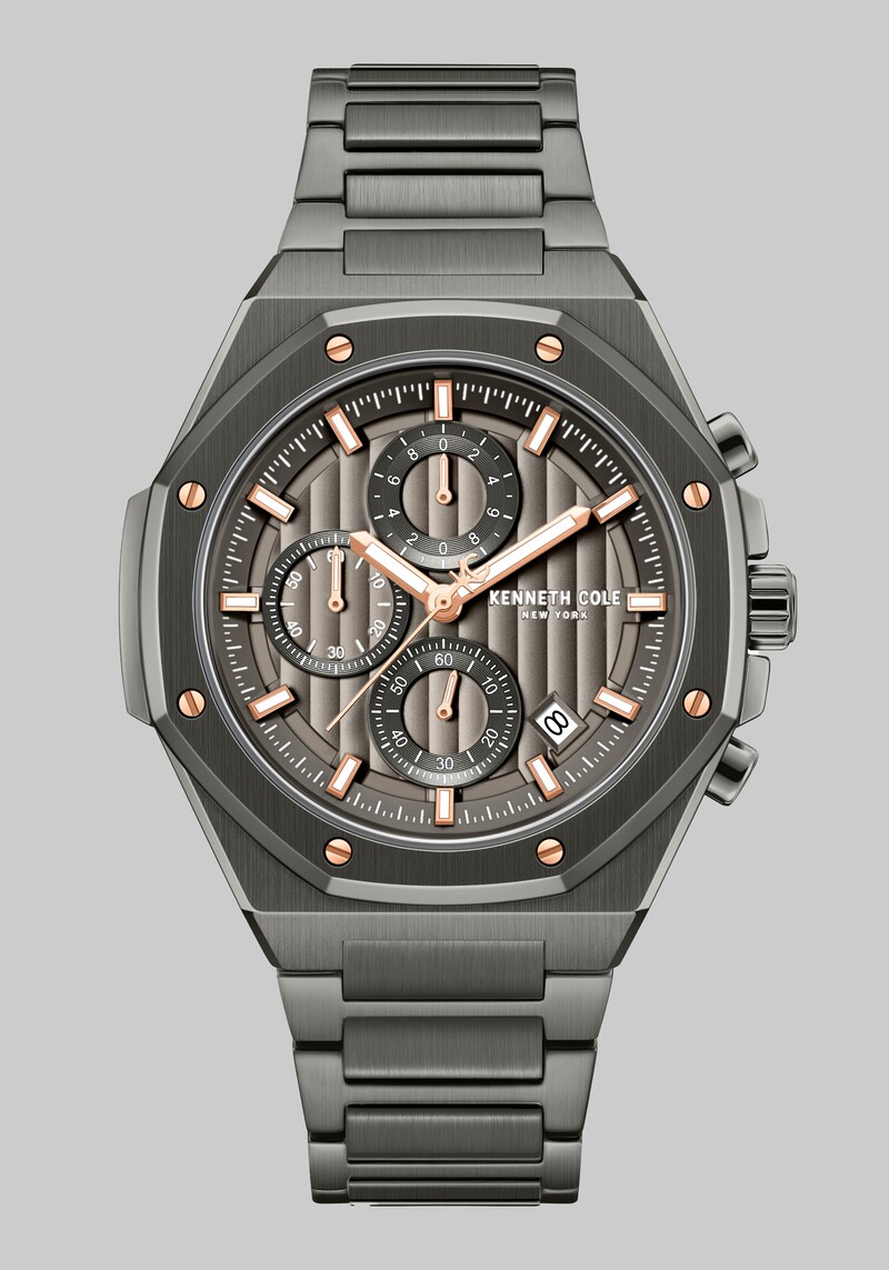 Click here for Mens Kenneth Cole New York Chronograph Bracelet Wa... prices