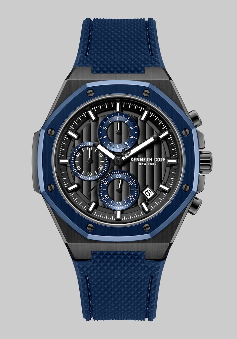 Click here for Mens Kenneth Cole New York Chronograph Silicone St... prices