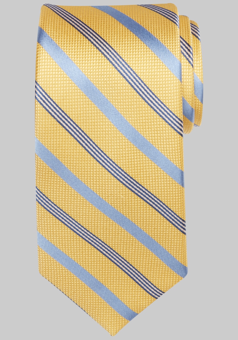 Click here for Mens Traveler® Collection Two Lane Stripe Tie at J... prices