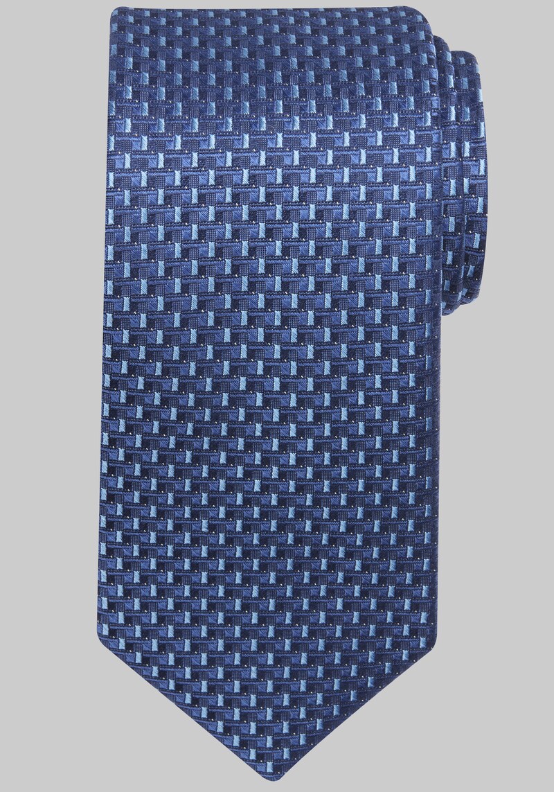 Click here for Mens Traveler® Collection Building Block Neat Tie... prices