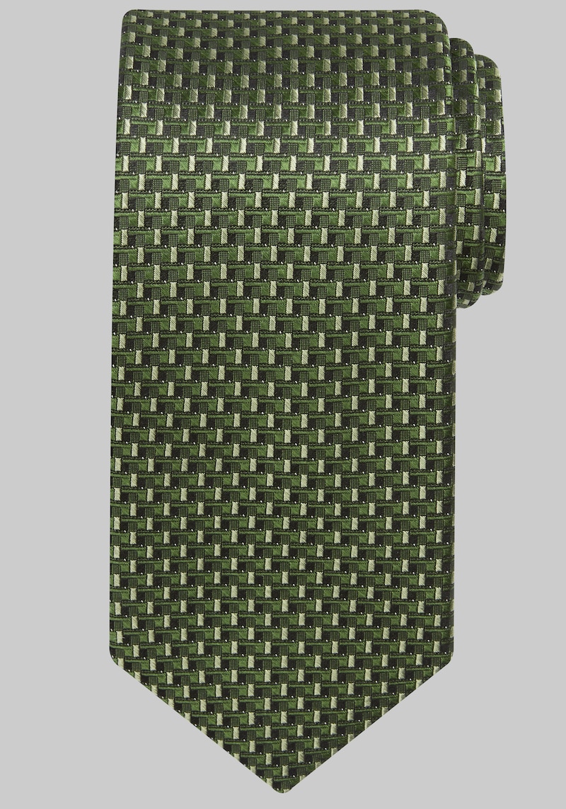 Click here for Mens Traveler® Collection Building Block Neat Tie... prices