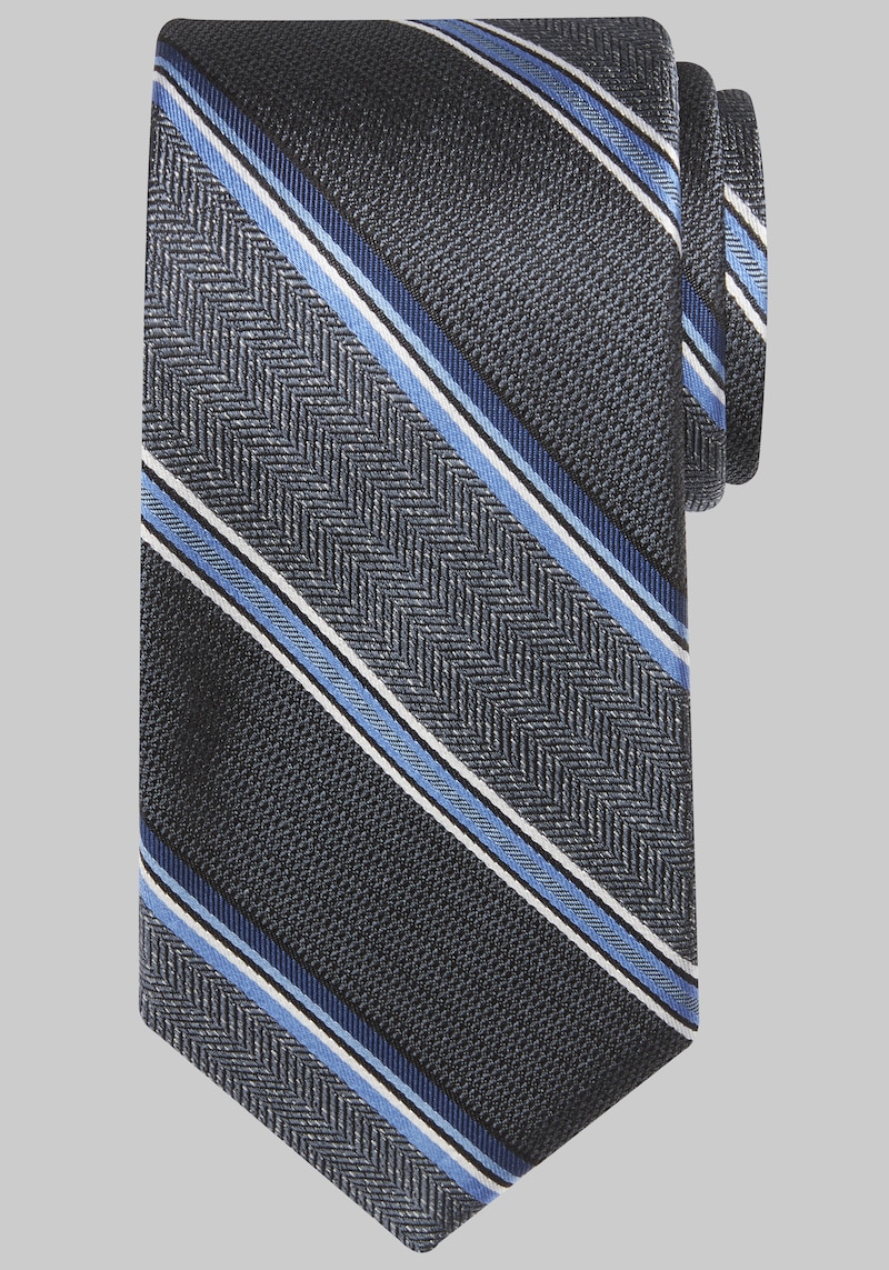 Click here for Mens Reserve Stripe Tie at Jos. A. Bank  Charcoal/... prices