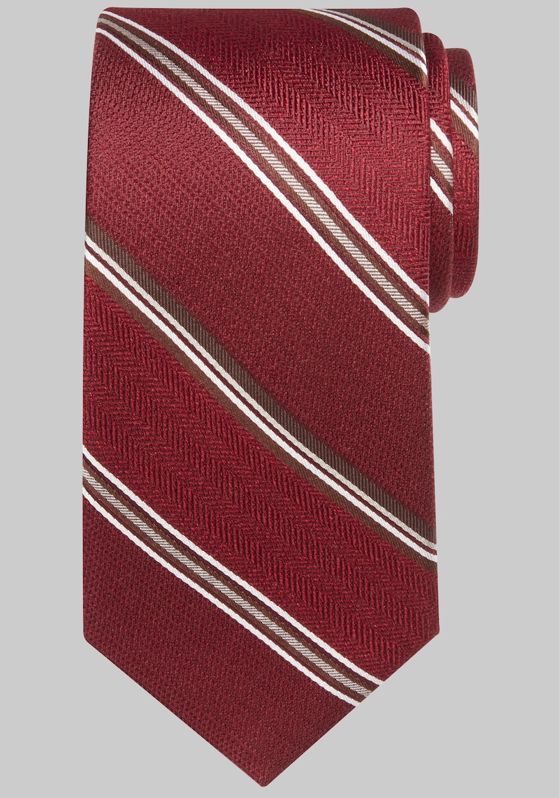 Click here for Mens Reserve Stripe Tie at Jos. A. Bank  Burgundy... prices