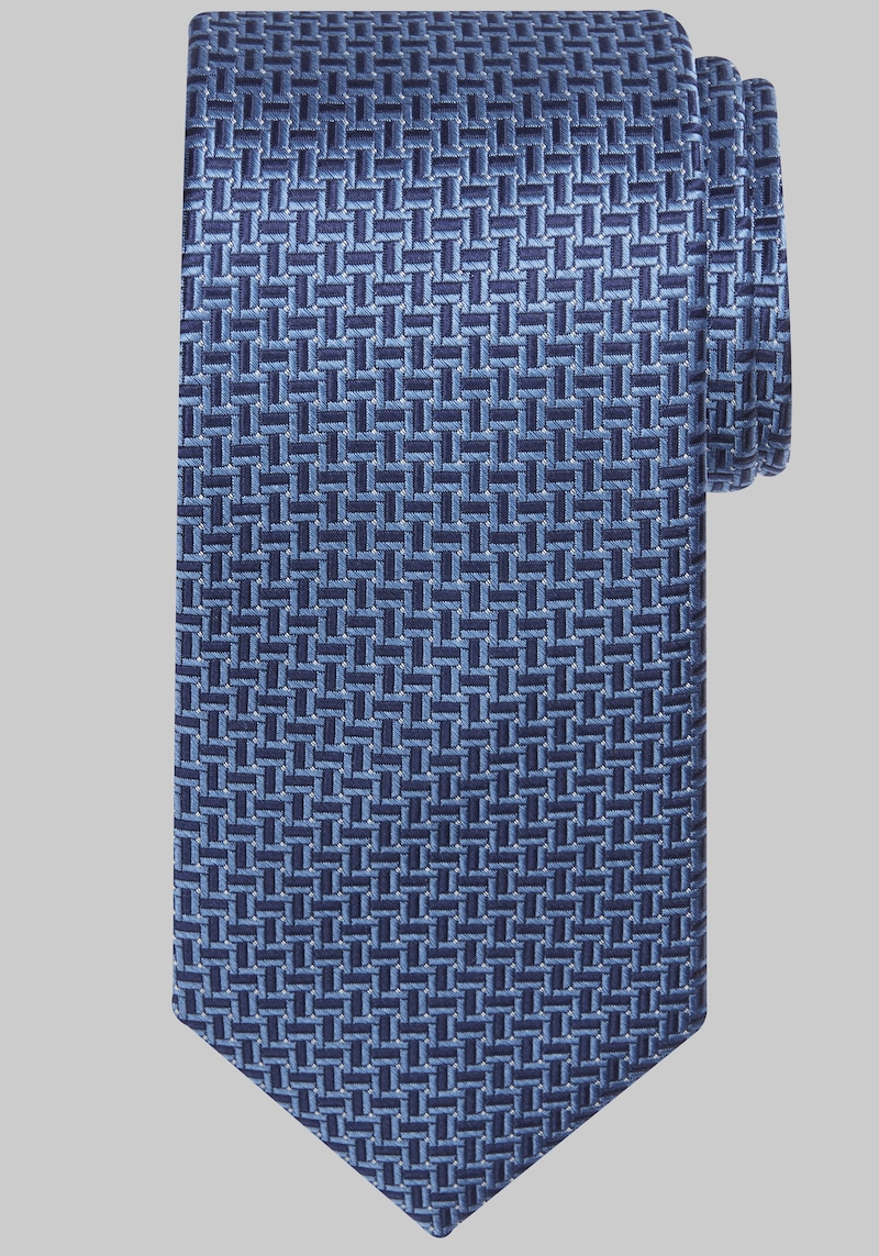 Click here for Mens Traveler® Collection Mini Linked Geo Tie - Lo... prices