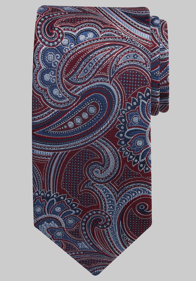 Click here for Mens Reserve Collection Natte Paisley Tie at Jos.... prices