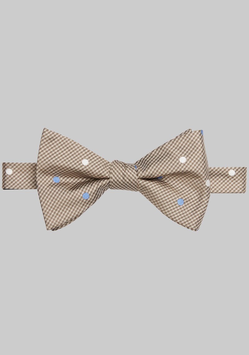 Click here for Mens Jos. A. Bank Houndstooth & Dot Pre-Tied Bow T... prices