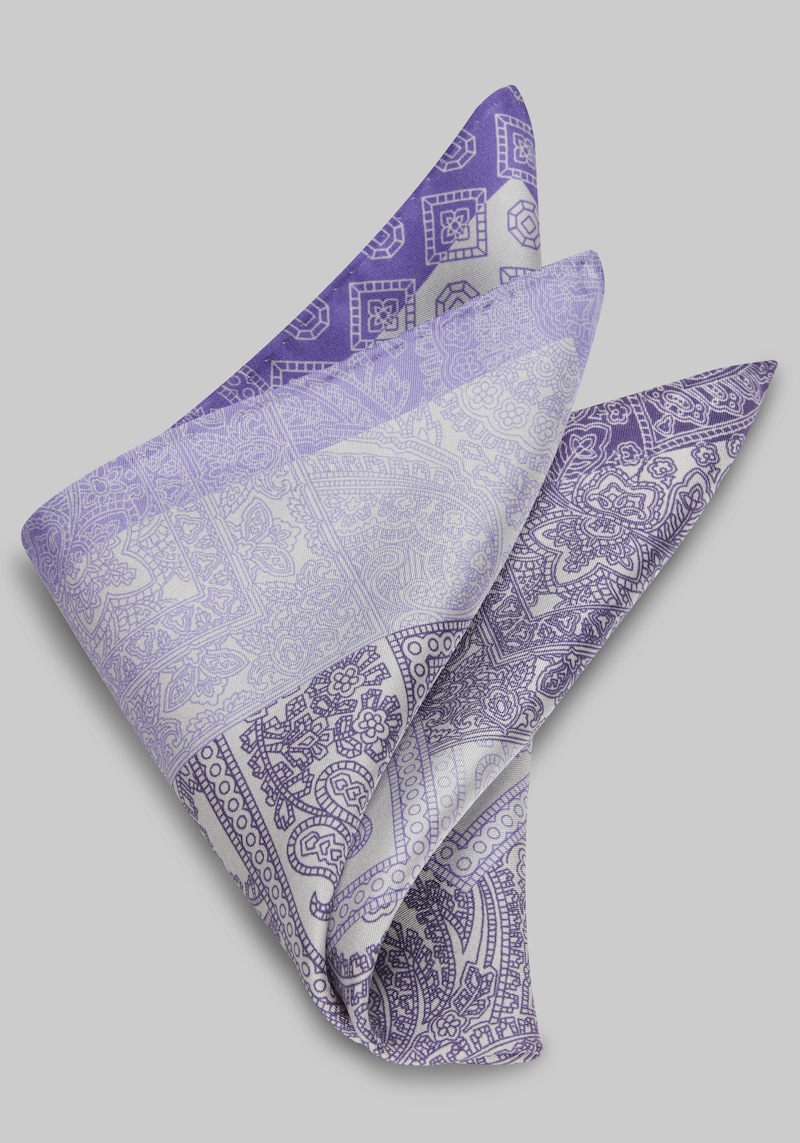 Click here for Mens Jos. A. Bank Paisley Patchwork Pocket Square... prices