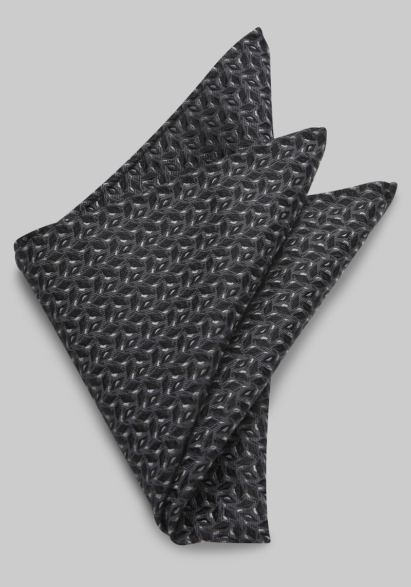 Click here for Mens Jos. A. Bank Micro Leaf Pocket Square at Jos.... prices