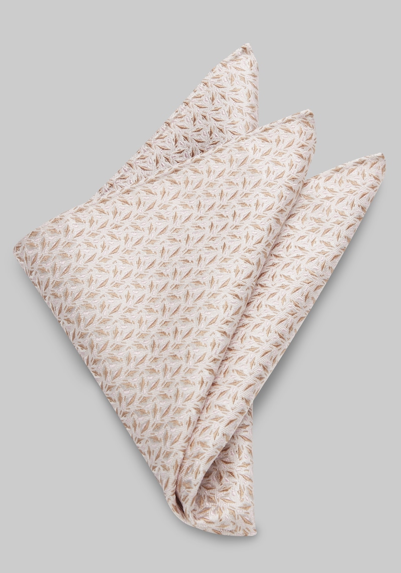 Click here for Mens Jos. A. Bank Micro Leaf Pocket Square at Jos.... prices