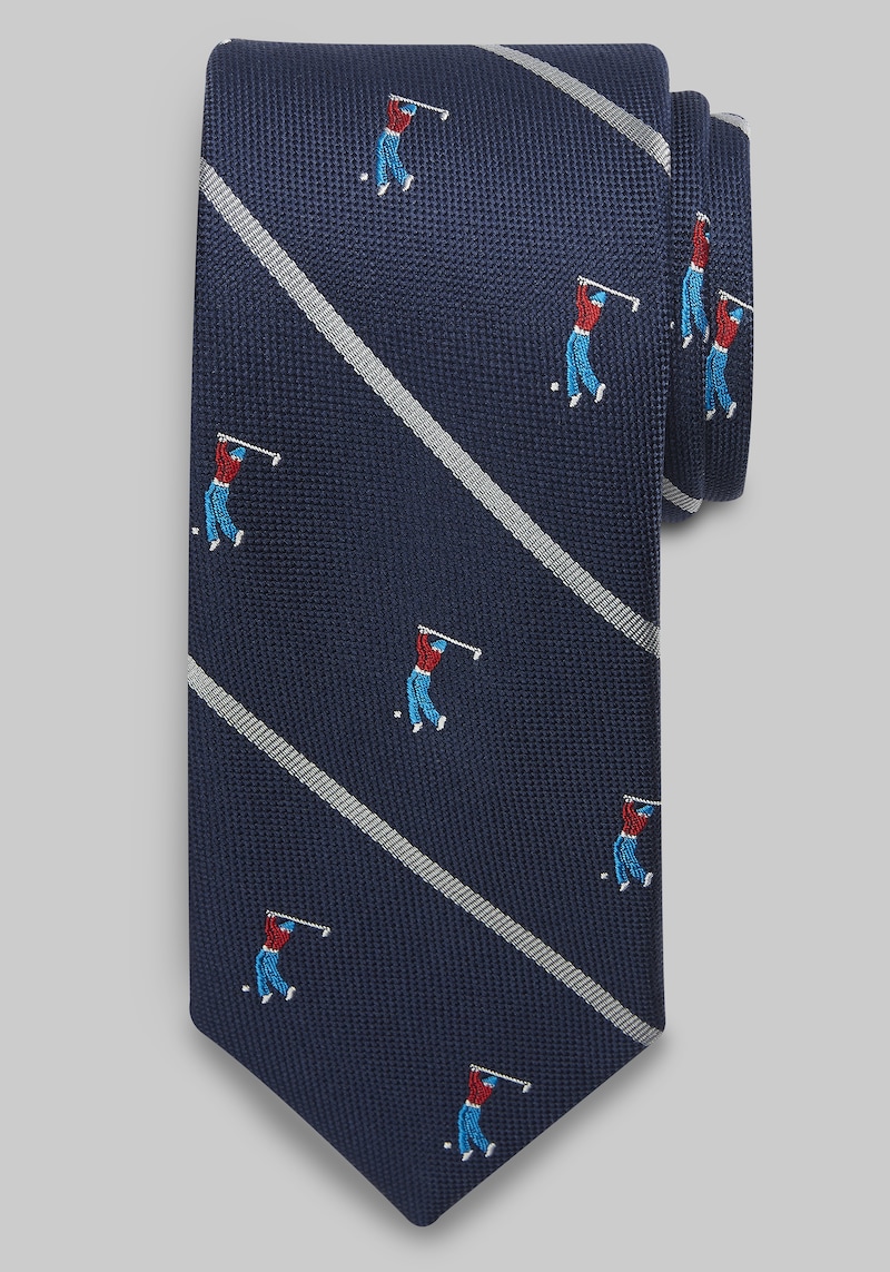 Click here for Mens Jos. A. Bank Striped Golfer Tie at Jos. A. Ba... prices