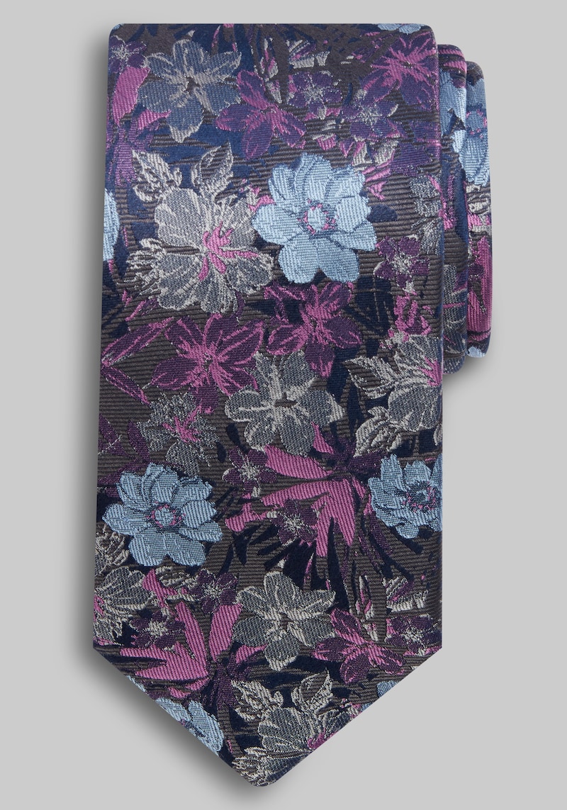 Click here for Mens Reserve Collection Tossed Floral Tie at Jos.... prices