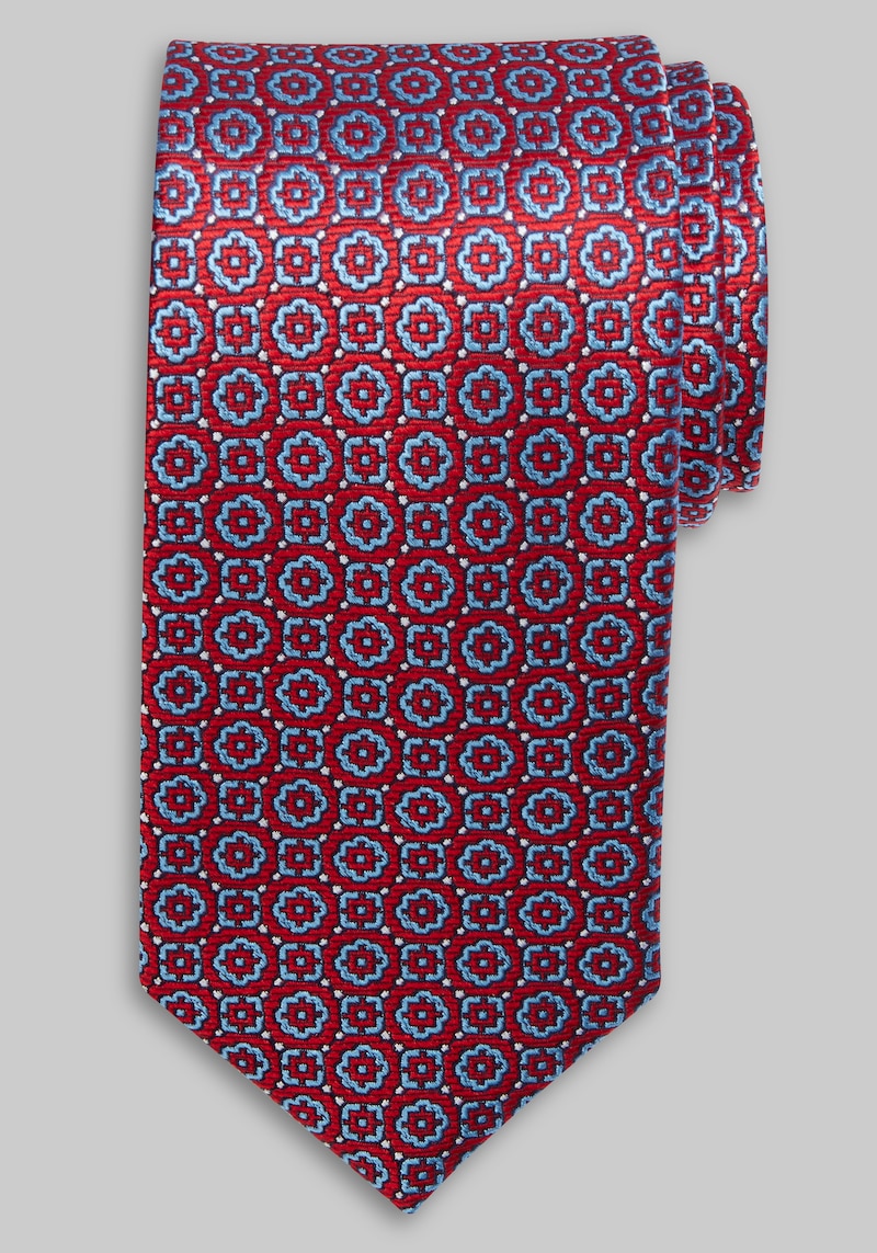 Click here for Mens Reserve Medallion Tie at Jos. A. Bank  Red  S... prices