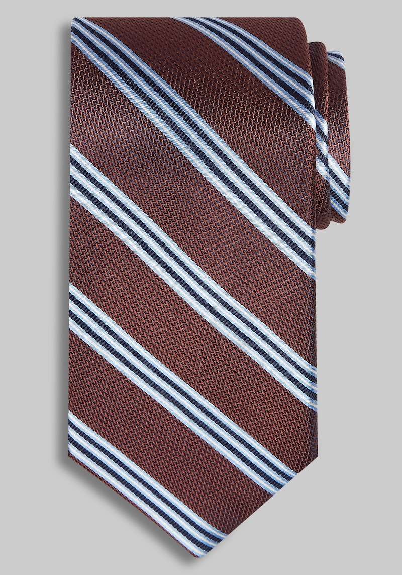 Click here for Mens Reserve Collection Triple Stripe Tie at Jos.... prices