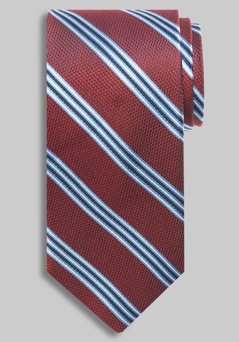 Click here for Mens Reserve Collection Triple Stripe Tie - Long a... prices