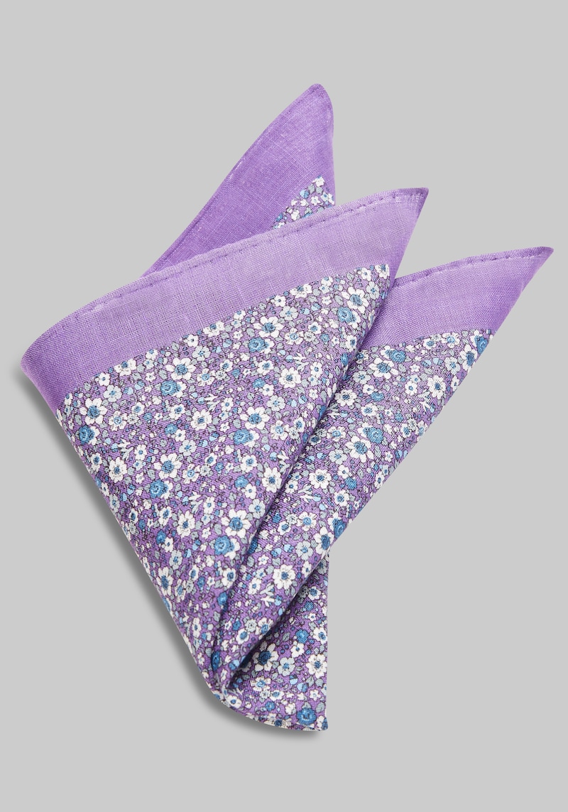 Click here for Mens Jos. A. Bank Crowded Floral Pocket Square at... prices