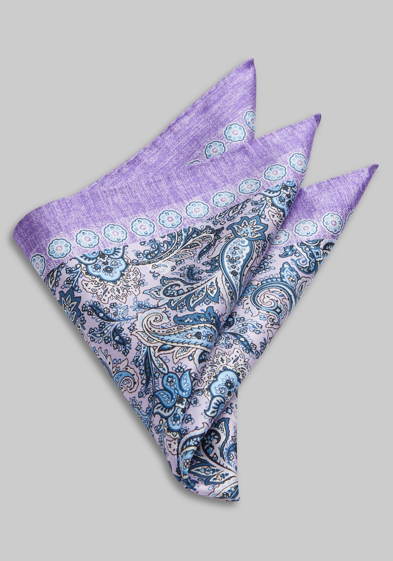 Click here for Mens Jos. A. Bank Paisley Pocket Square at Jos. A.... prices