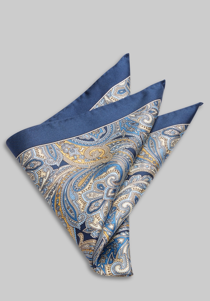 Click here for Mens Jos. A. Bank Paisley Pocket Square at Jos. A.... prices