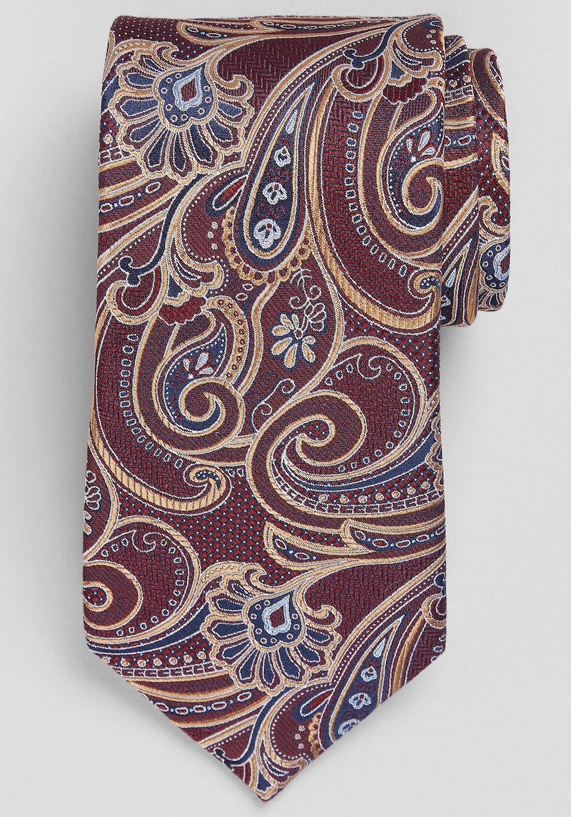 Click here for Mens Reserve Collection Masterful Paisley Tie at J... prices