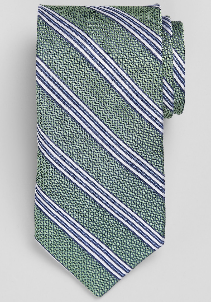 Click here for Mens Reserve Collection Textured Stripe Tie at Jos... prices