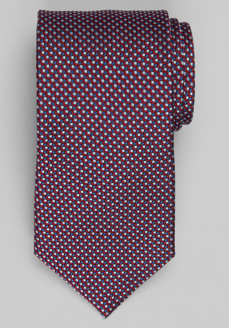 Click here for Mens Traveler® Collection Multi Micro Neat Tie - L... prices