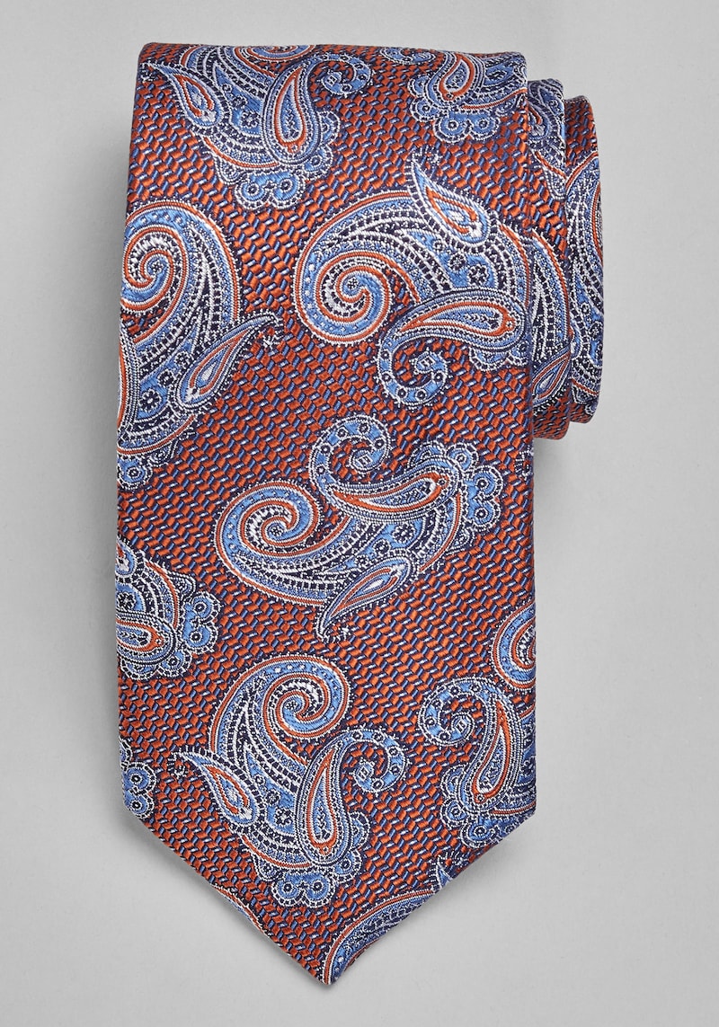 Click here for Mens Reserve Collection Paisley Tie - Long at Jos.... prices