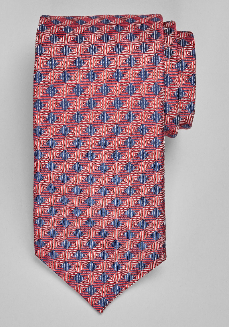 Click here for Mens Reserve Collection Twill Gingham Tie at Jos.... prices