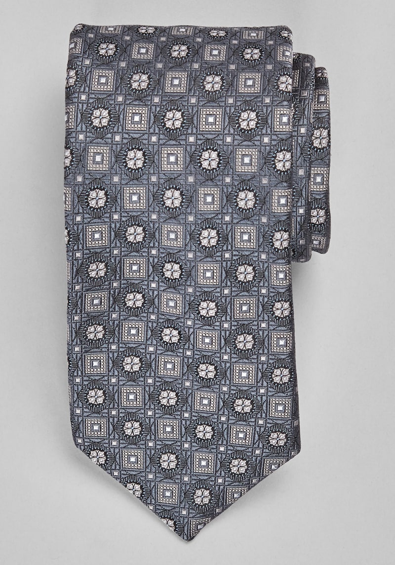 Click here for Mens Traveler® Collection Medallion Tie at Jos. A.... prices