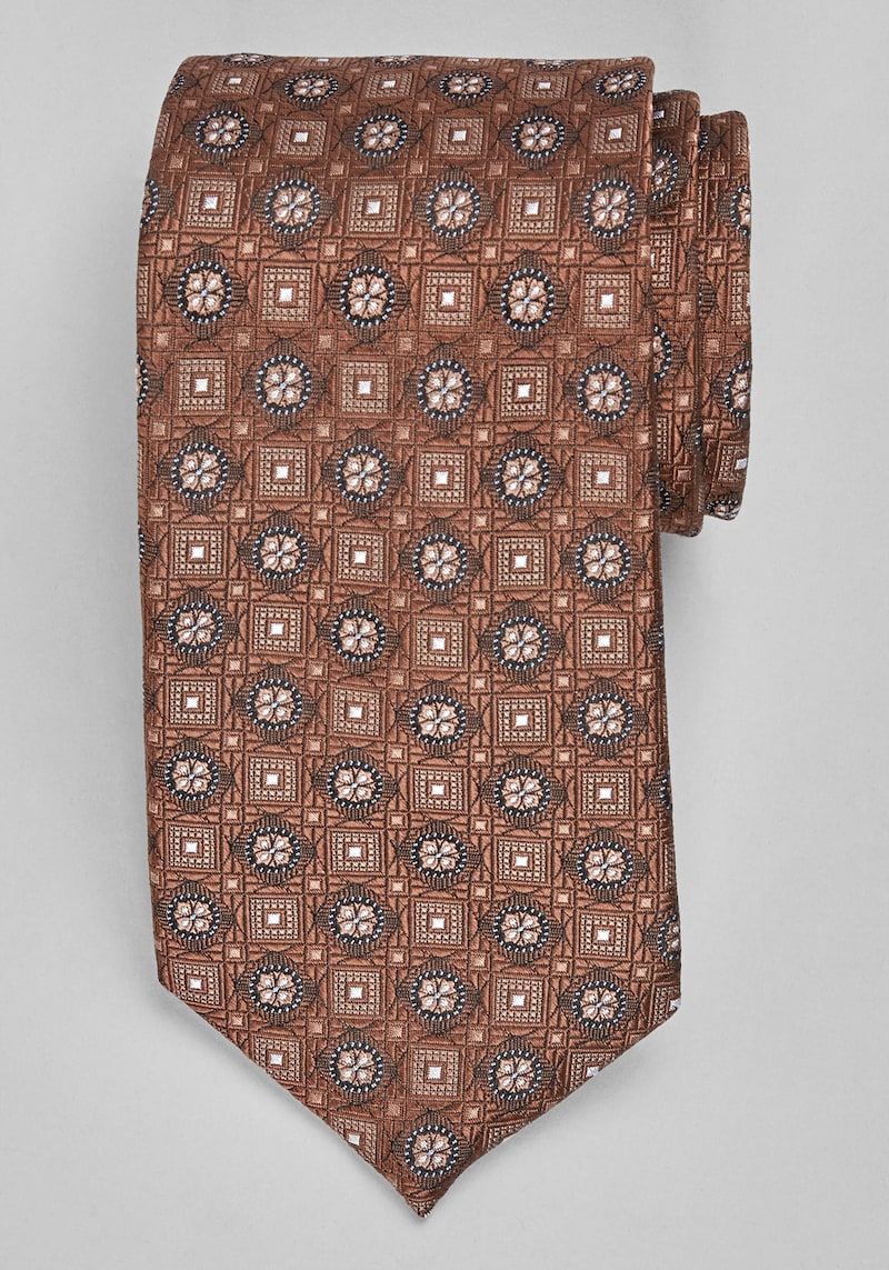 Click here for Mens Traveler® Collection Medallion Tie at Jos. A.... prices