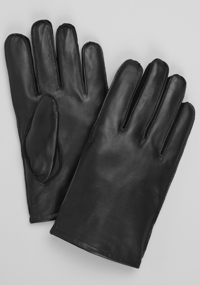 Click here for Mens Jos. A. Bank Fleece Lined Leather Gloves at J... prices