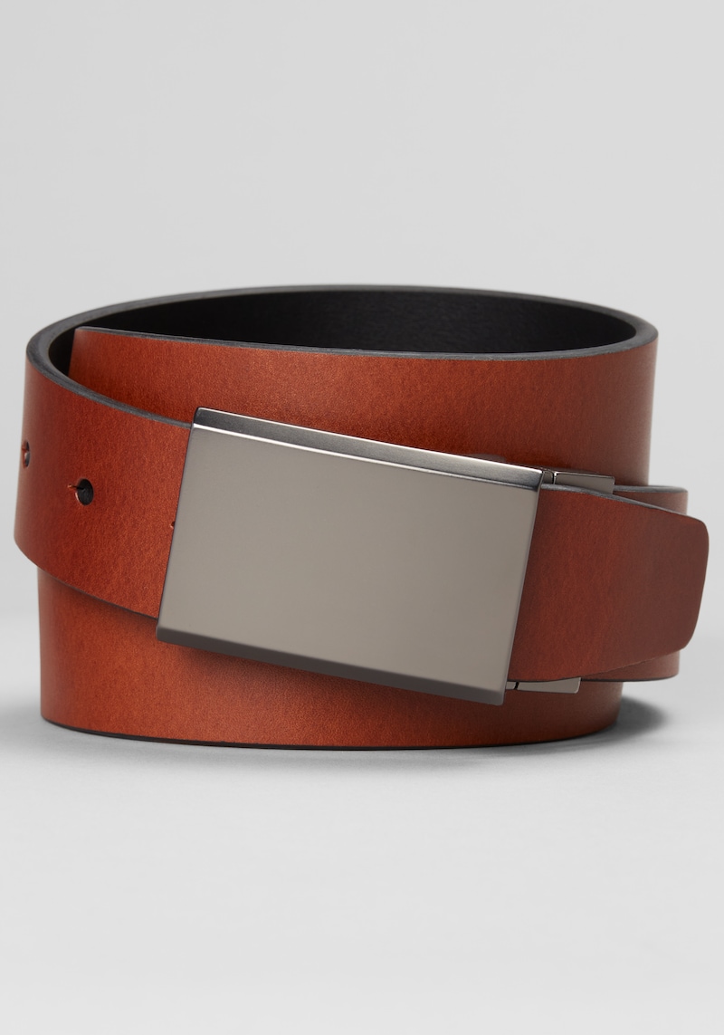 Click here for Mens Jos. A. Bank Reversible Cut Edge Leather Belt... prices