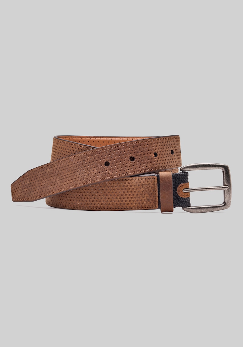 Click here for Mens Johnston & Murphy XC4 Perforated Belt at Jos.... prices
