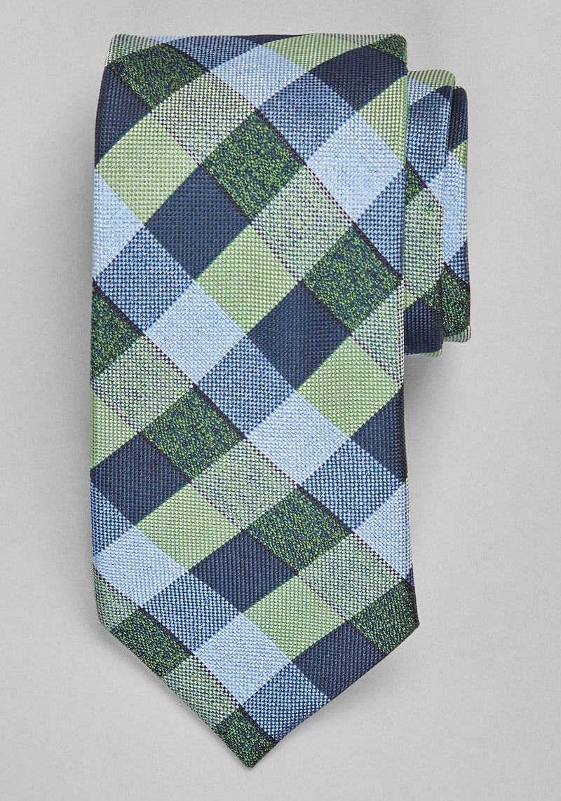 Click here for Mens Jos. A. Bank Simple Oxford Check Tie at Jos.... prices