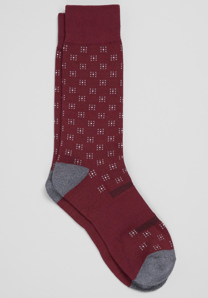 Click here for Mens Jos. A. Bank Foulard Performance Socks at Jos... prices