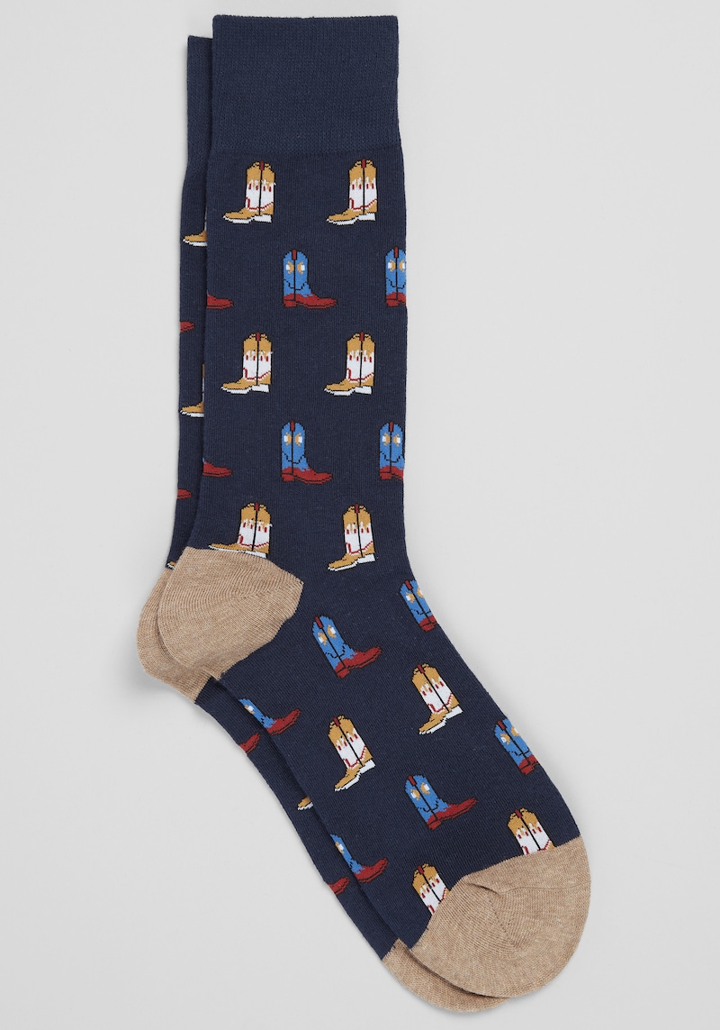 Click here for Mens Jos. A. Bank Cowboy Boots Socks at Jos. A. Ba... prices