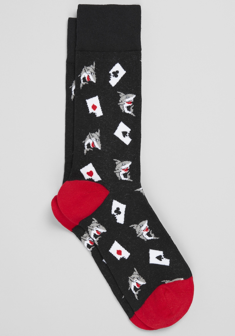Click here for Mens Jos. A. Bank Card Shark Socks at Jos. A. Bank... prices