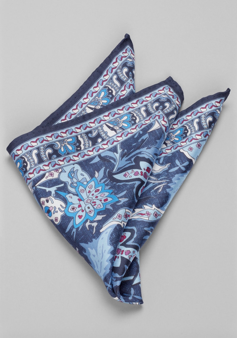 Click here for Mens Jos. A. Bank Floral Pocket Square at Jos. A.... prices