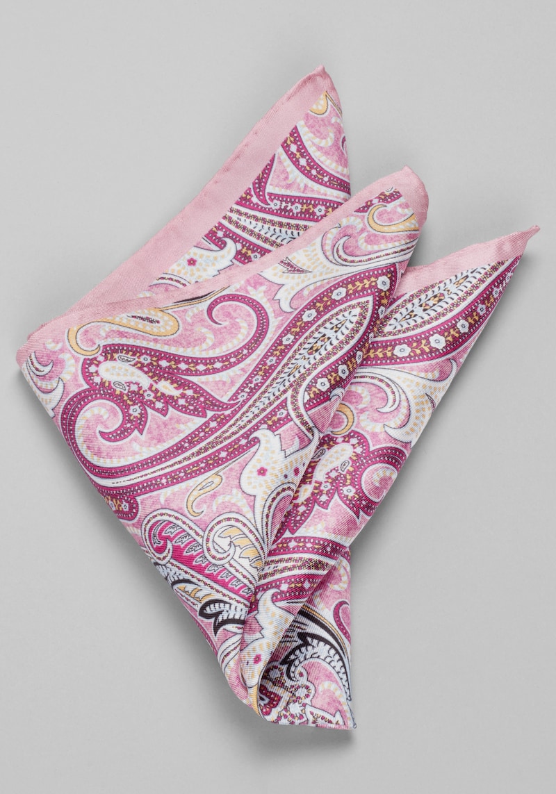 Click here for Mens Jos. A. Bank Paisley Pocket Square at Jos. A.... prices