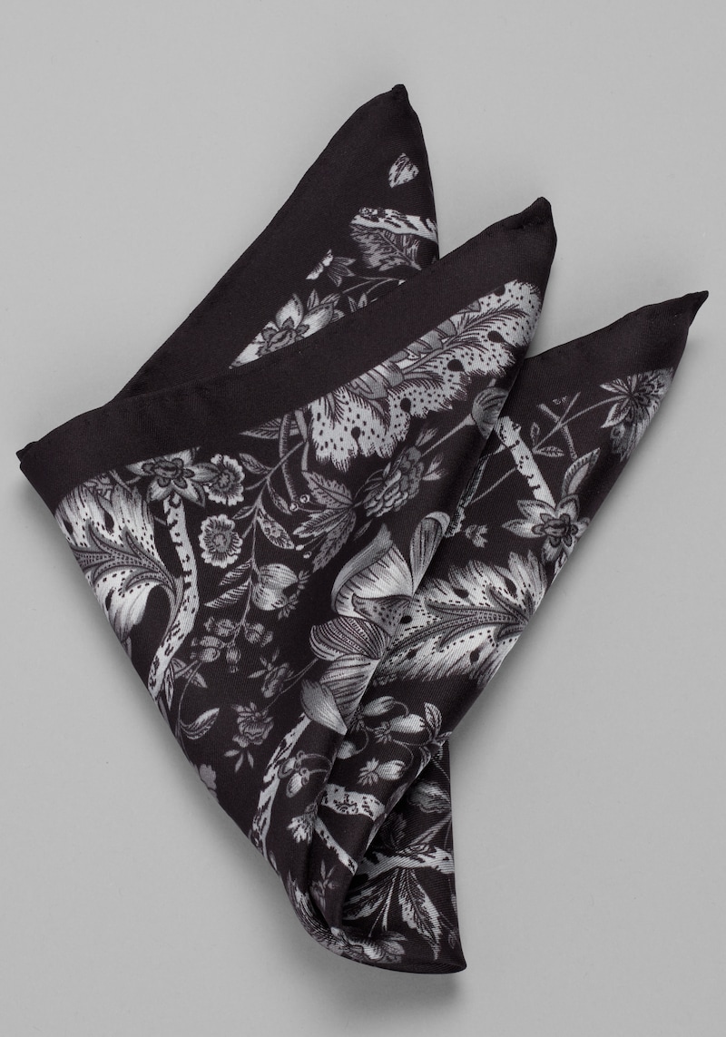 Click here for Mens Jos. A. Bank Floral Pocket Square at Jos. A.... prices