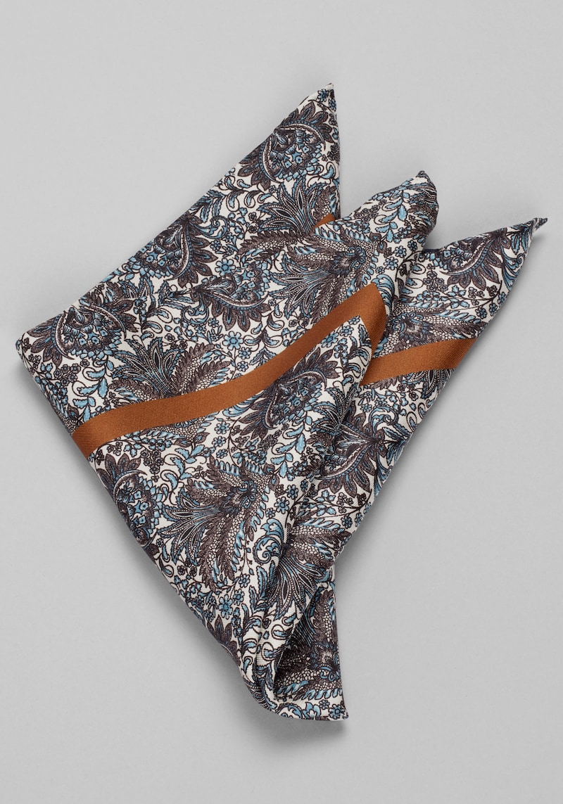 Click here for Mens Jos. A. Bank Floral Pocket Square at Jos. A.... prices