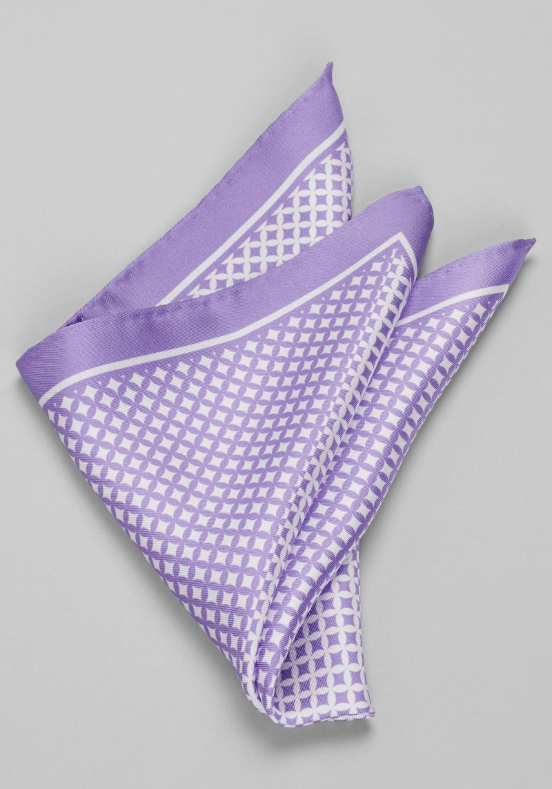 Click here for Mens Jos. A. Bank Geo 4-Print Pocket Square at Jos... prices