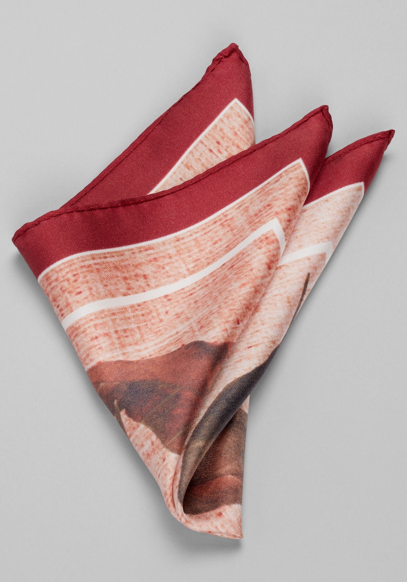 Click here for Mens Jos. A. Bank Leaf Pattern Pocket Square at Jo... prices