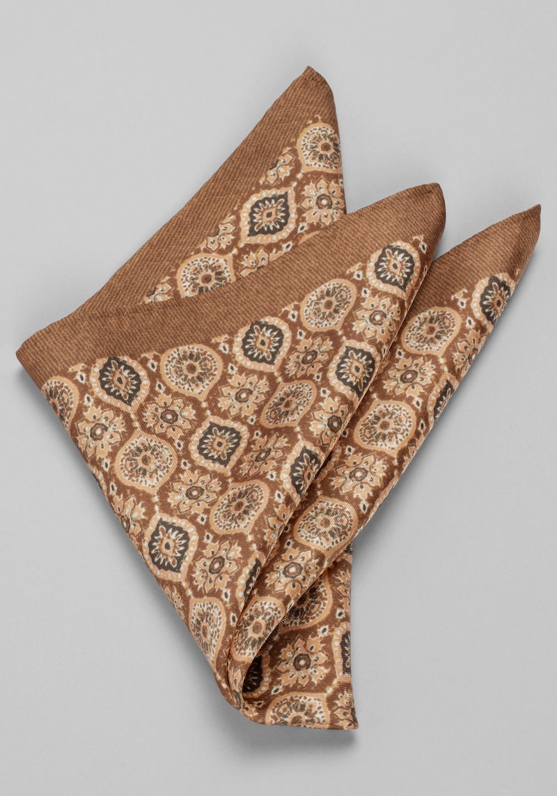Click here for Mens Jos. A. Bank Medallion Pocket Square at Jos.... prices