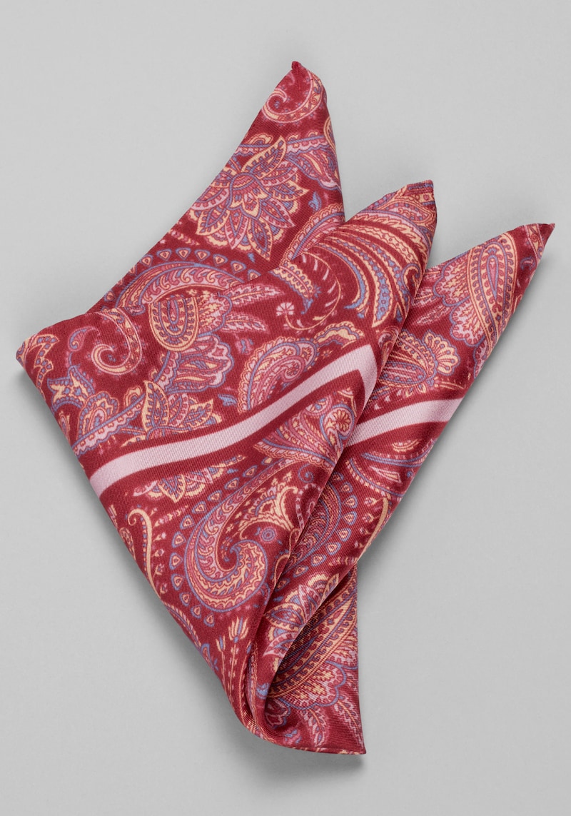 Click here for Mens Jos. A. Bank Paisley Pocket Square at Jos. A.... prices