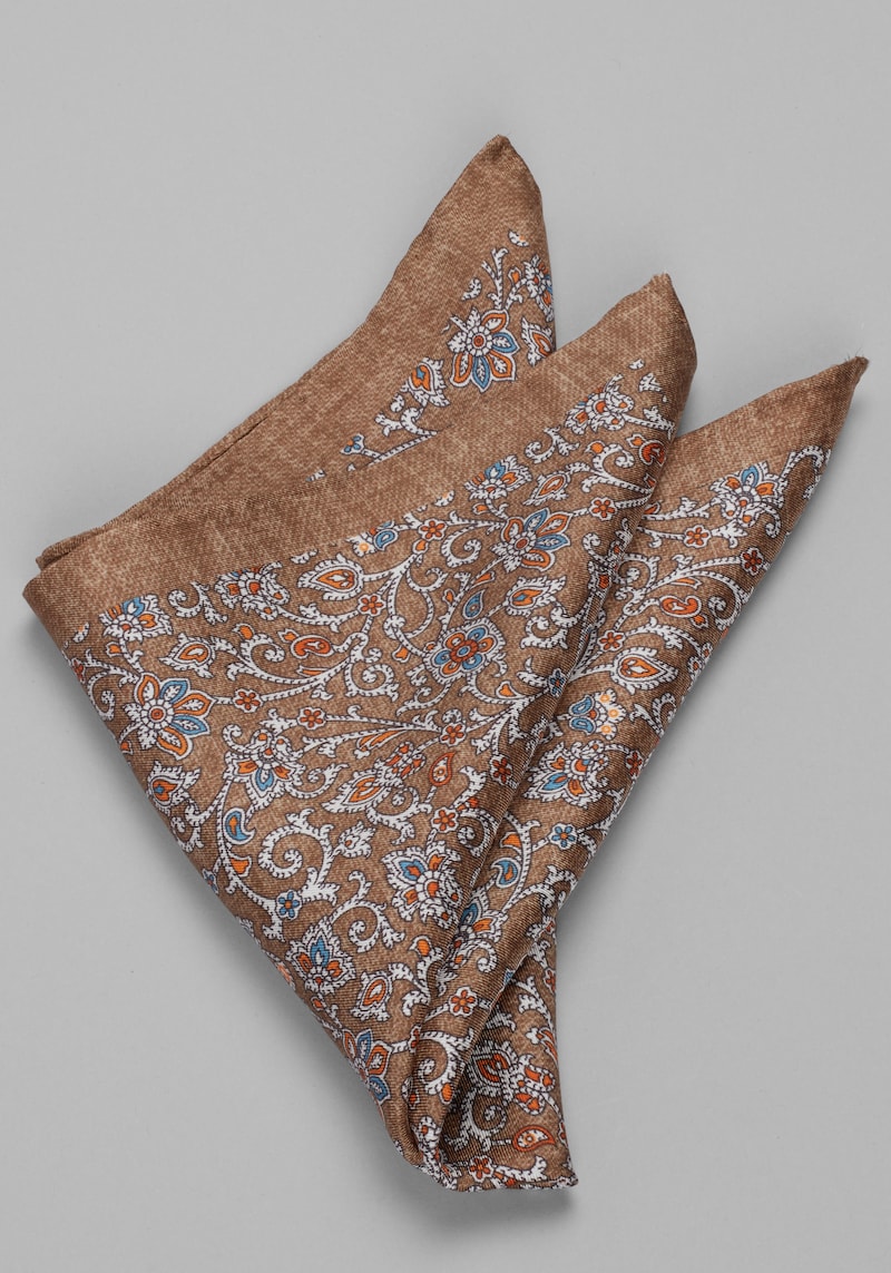 Click here for Mens Jos. A. Bank Small Floral Pocket Square at Jo... prices