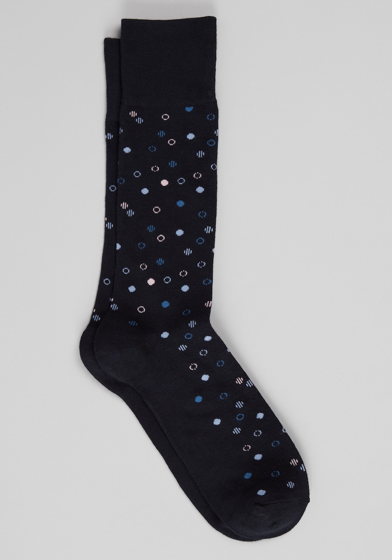 Click here for Mens Jos. A. Bank Multicolor Dot Socks at Jos. A.... prices