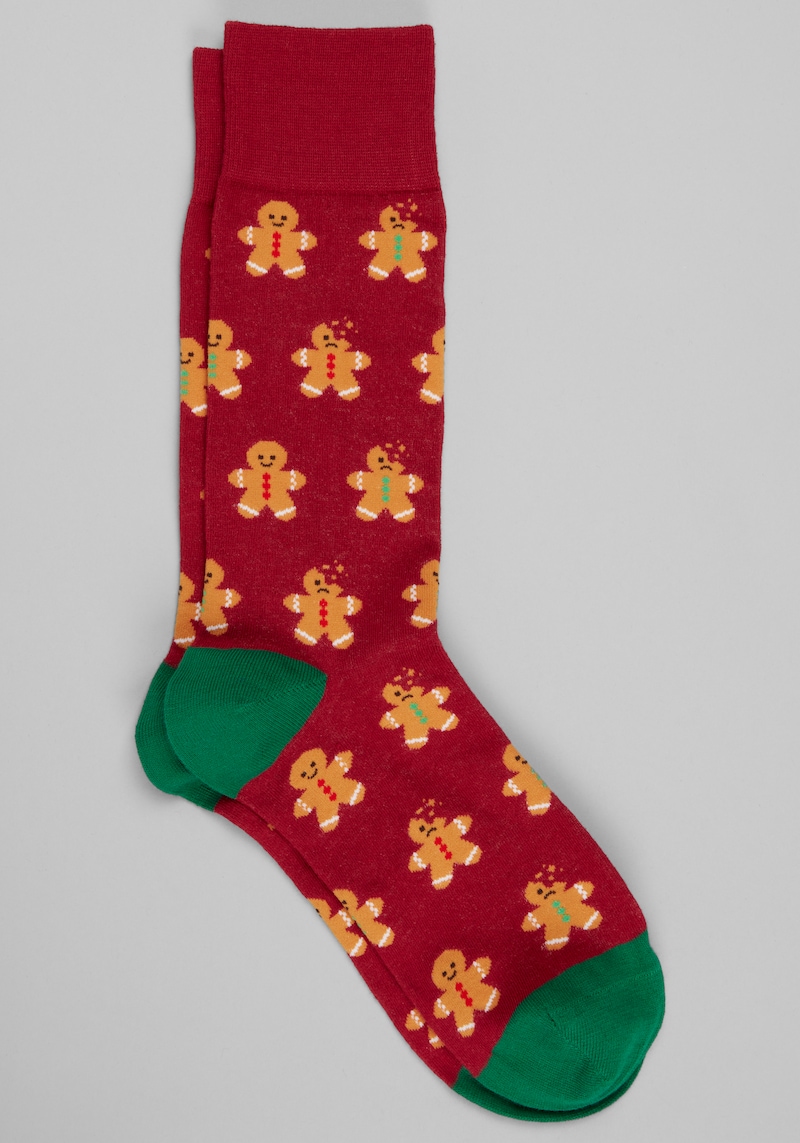 Click here for Mens Jos. A. Bank Gingerbread Man Socks at Jos. A.... prices