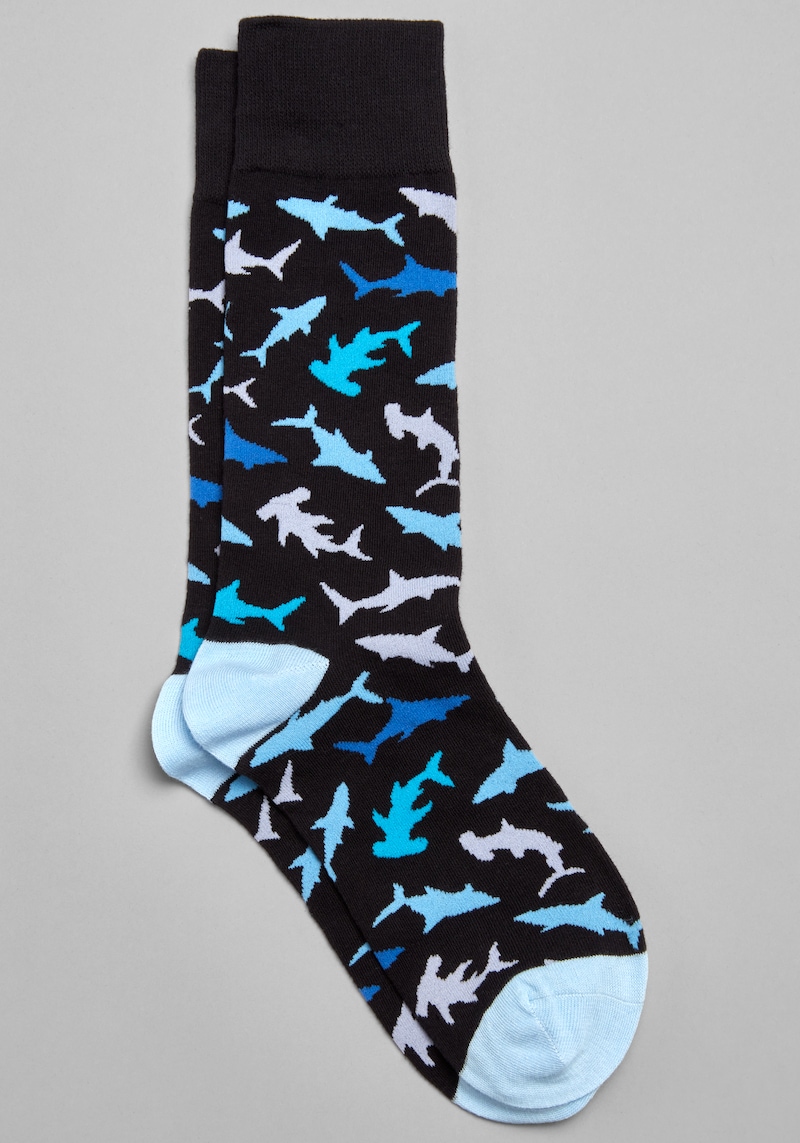 Click here for Mens Jos. A. Bank Blue Shark Socks at Jos. A. Bank... prices