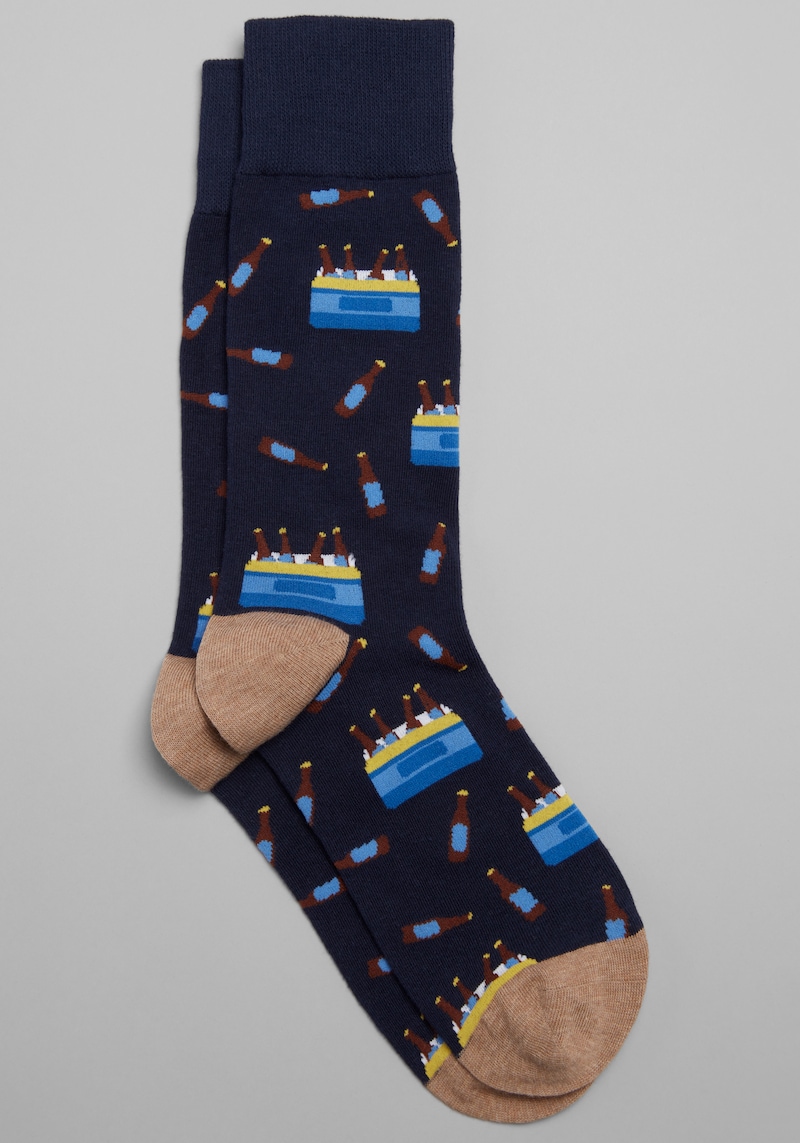 Click here for Mens Jos. A. Bank Six Pack of Beer Socks at Jos. A... prices