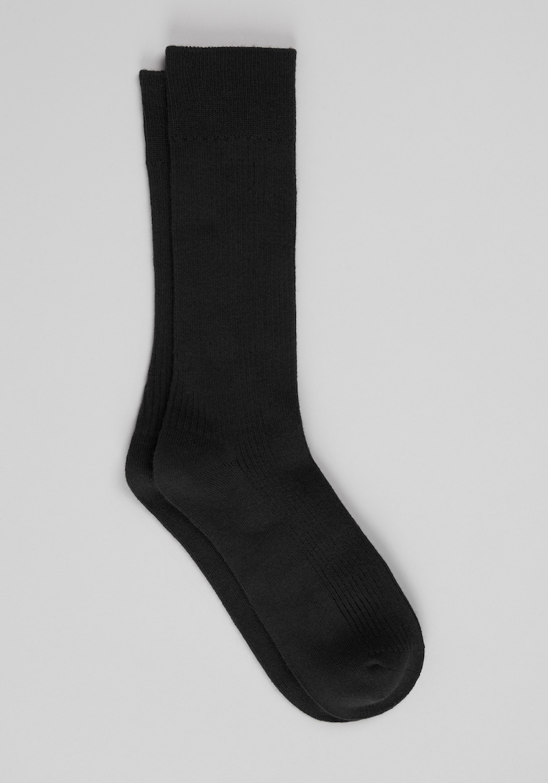 Click here for Mens Jos. A. Bank Solid Ribbed Socks at Jos. A. Ba... prices